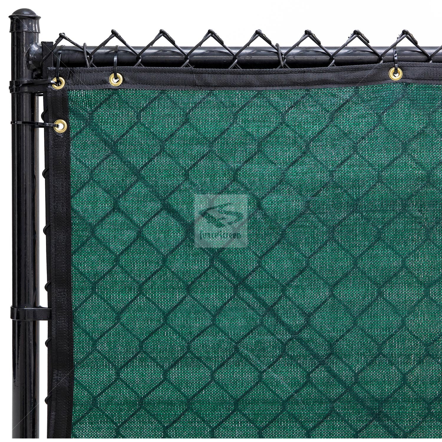 Windscreen for Temporary Fence - Green, Black, Tan & Blue