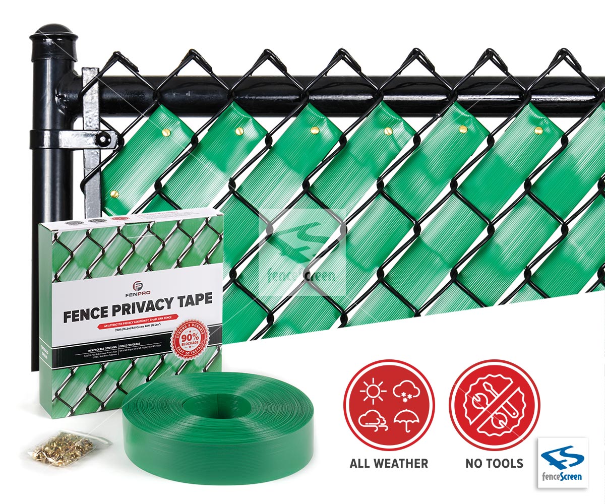 Fence Privacy Tape for Chain-Link Fences by Fenpro