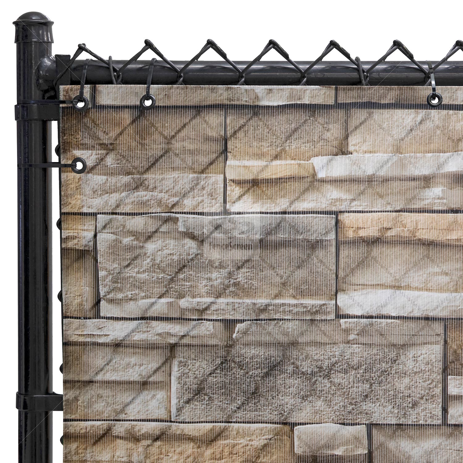 Bluff Sandstone Designer Scenic Fence Screen