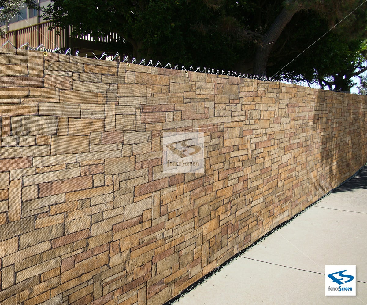 Scenic Graphic Outdoor Fence Screen & Murals