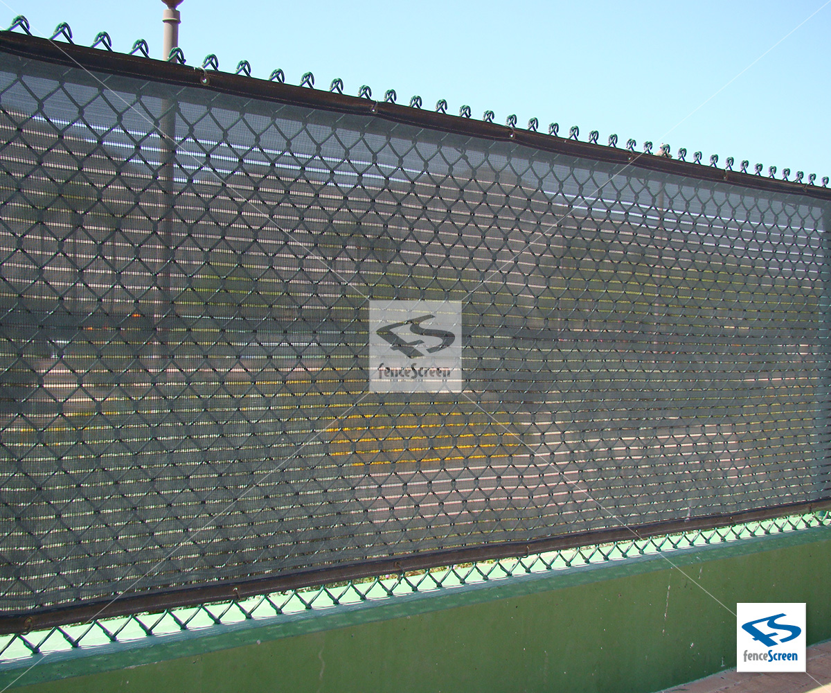Open Mesh Fence Windscreen - Commercial Grade