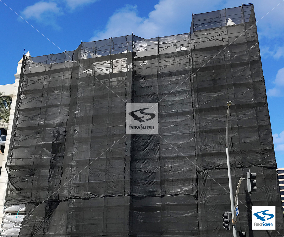 Scaffolding Debris Netting Rolls for Construction Site Buildings