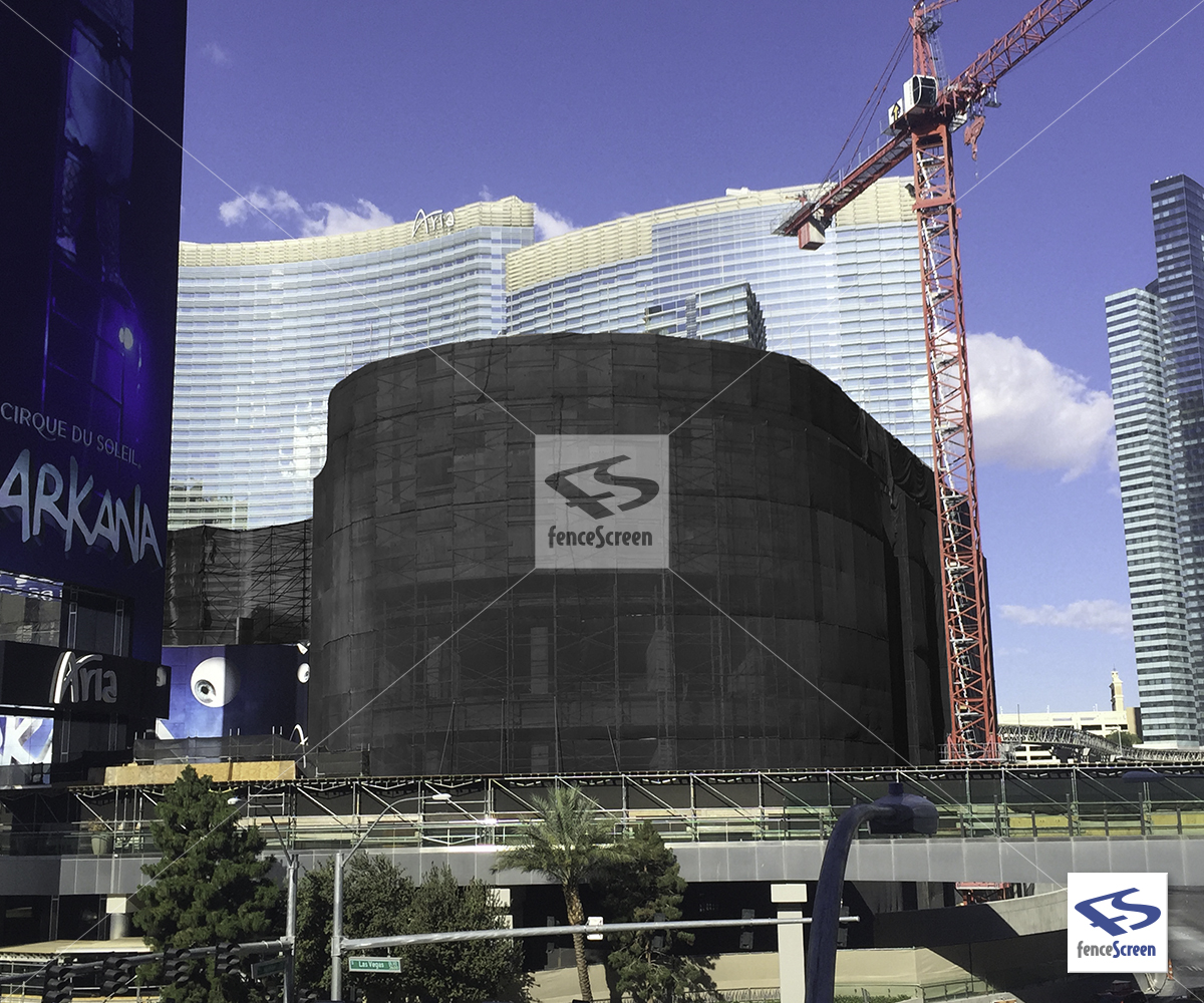 Construction Mesh Building Tarp for Safety & Scaffolding Enclosures