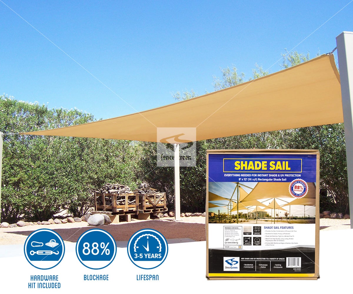 Rectangular Shade Sails
