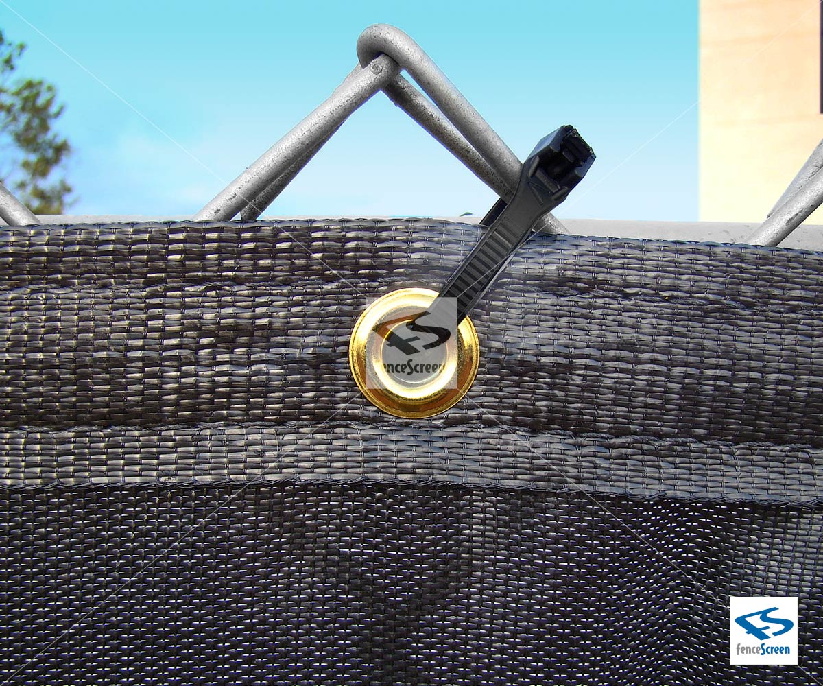 UV Outdoor Fence Screen Attachment Zip Ties