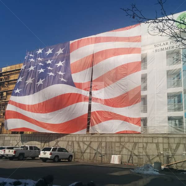 Large Custom Outdoor Mesh Banners & Advertising Signs