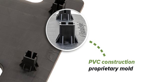 NatraHedge 2" Low Profile Platform Base for Freestanding Hedges