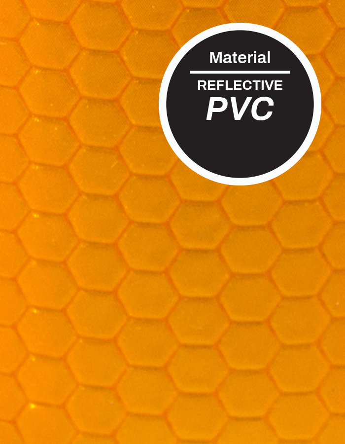 Reflective Safety Fence Tape Inserts and Fasteners